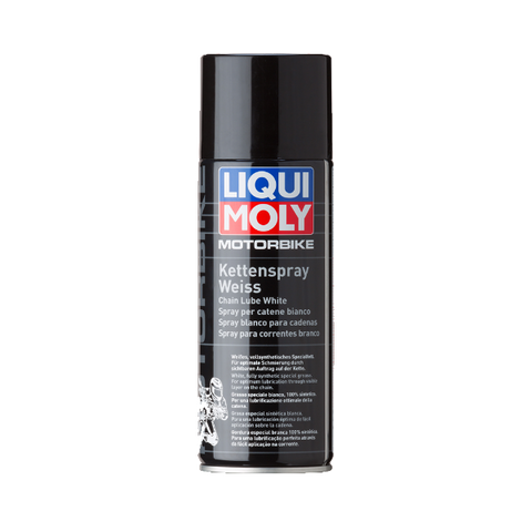 LIQUI MOLY MOTORBIKE CHAIN LUBE SPRAY WHITE 1591 (400ml) – Liqui Moly ...